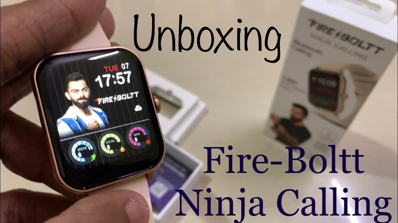 Fire 🔥 Boltt Ninja Calling Smartwatch | Unboxing | First Look | Calling ...