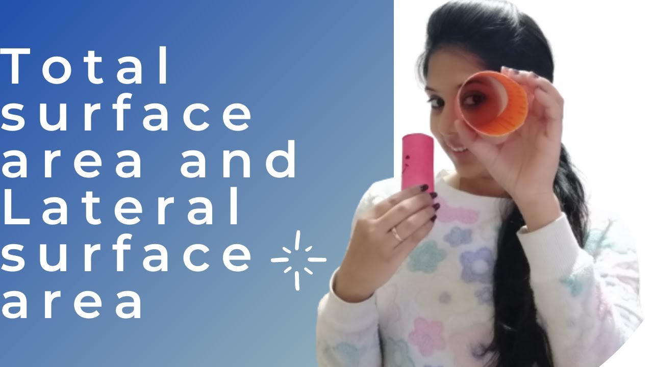 👉😊Total and Lateral surface area of a CYLINDER ,,Enjoy learning with ...