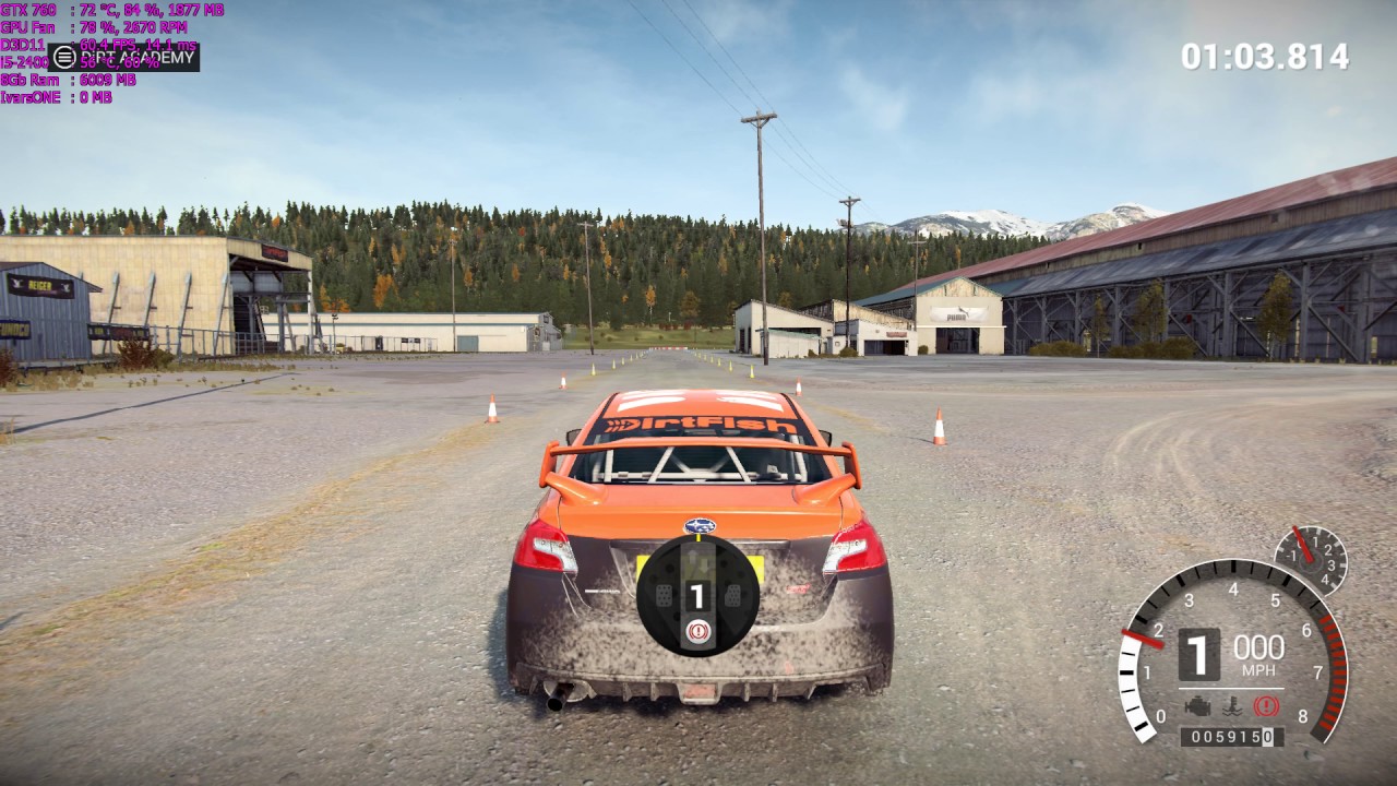 DIRT4 Academy Part 1 - "Basic Driving Techniques: Straight Line Braking ...