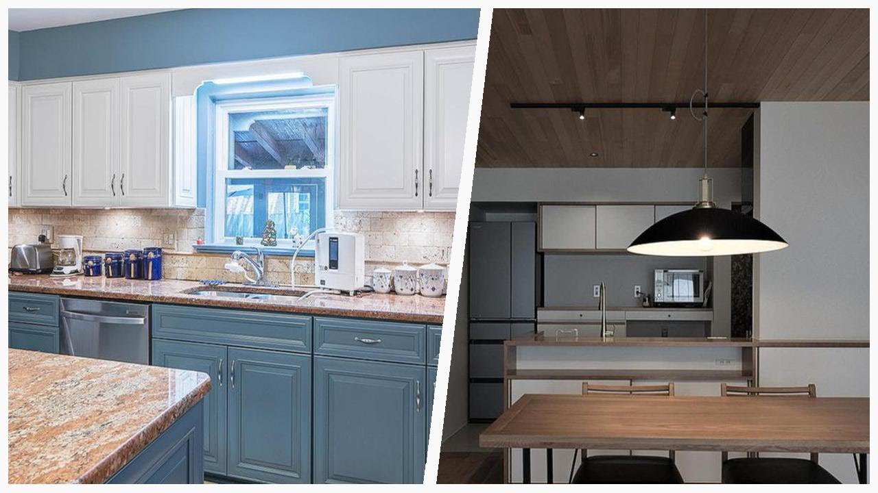 75 Kitchen With An Island And Orange Countertops Design Ideas You'll ...