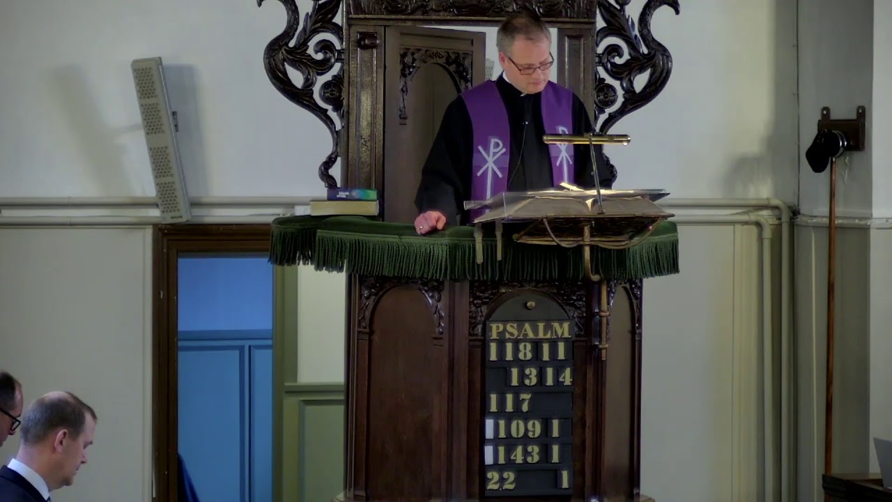 Zondagavond 28 maart 2021, ds. H.J.P. de Pater. - YouTube