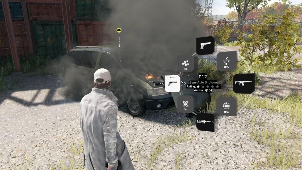 WATCH_DOGS ALL SHOTGUNS - YouTube