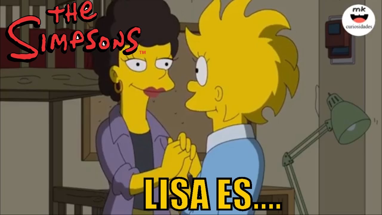 Lisa Salvo La RELACION de Marge y Homero LOS SIMPSON - YouTube