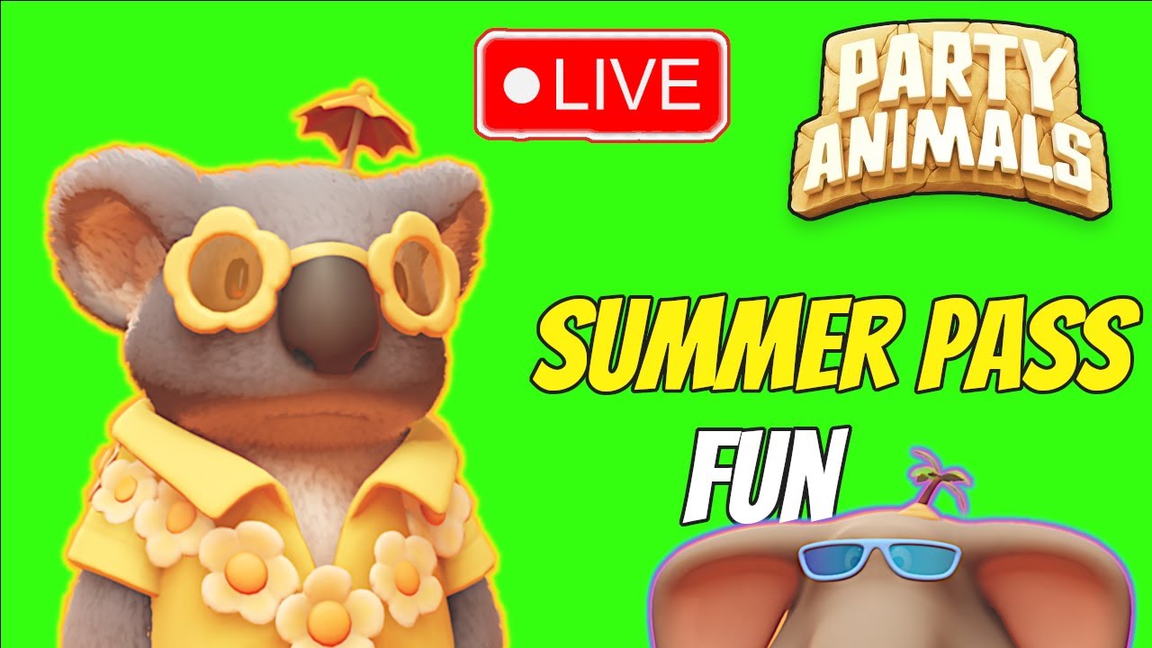 party animals summer pass live stream - YouTube