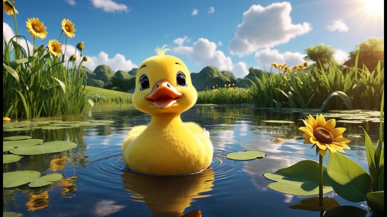 Baby Duck Quack Quack Quack | Fun Animal Song for Kids | Quacking ...