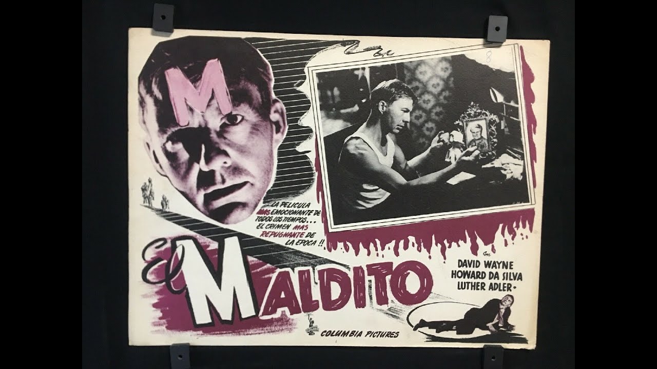 M 1951, USA Featuring David Wayne, Howard Da Silva Film Noir Full Movie ...