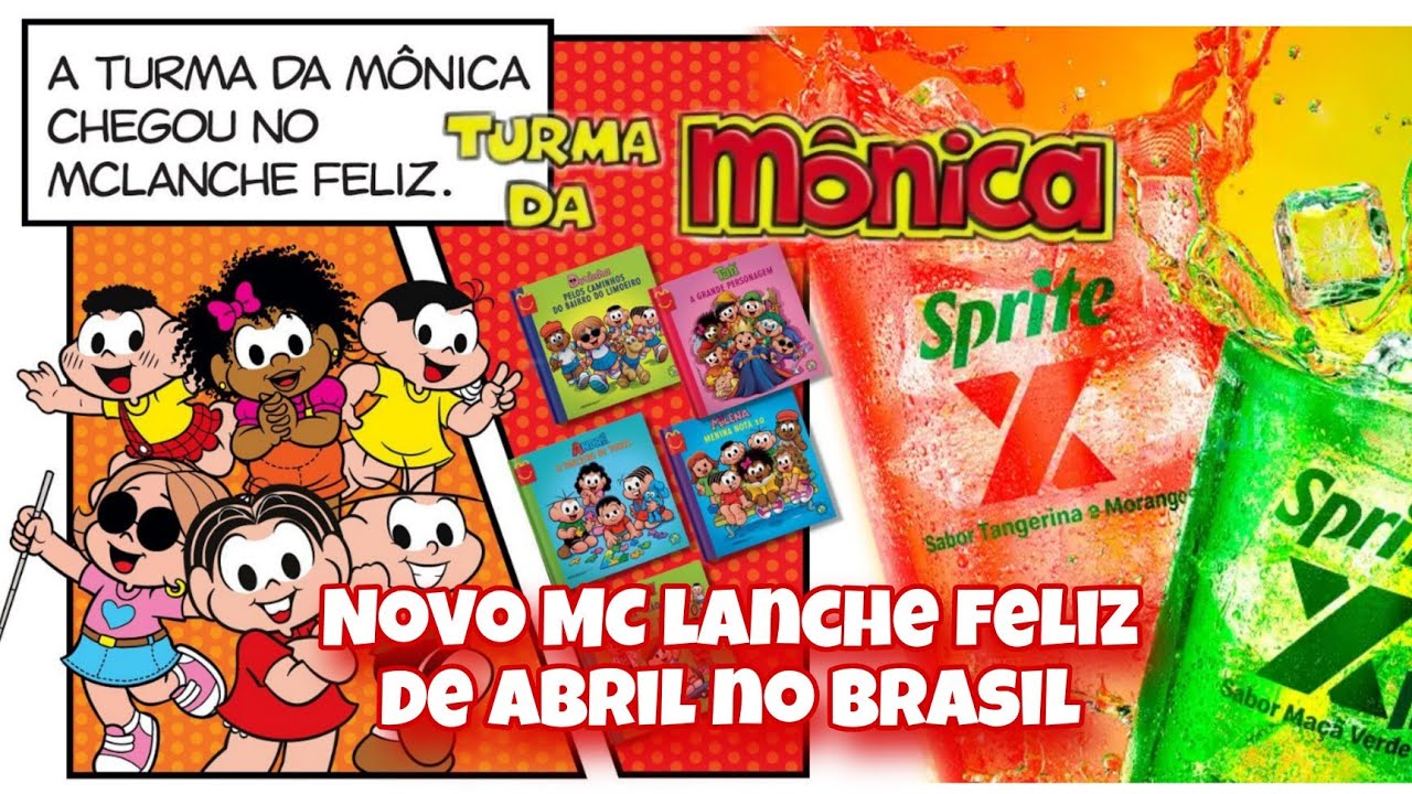 McDonald's | Turma da Mônica é a nova campanha do Mc lanche feliz de ...