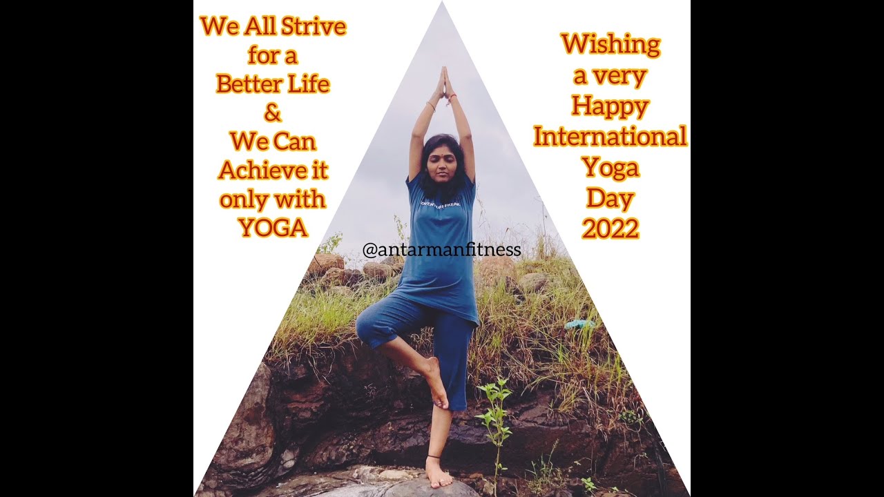 Happy 8th International Yoga Day | Antarman Fitness - YouTube