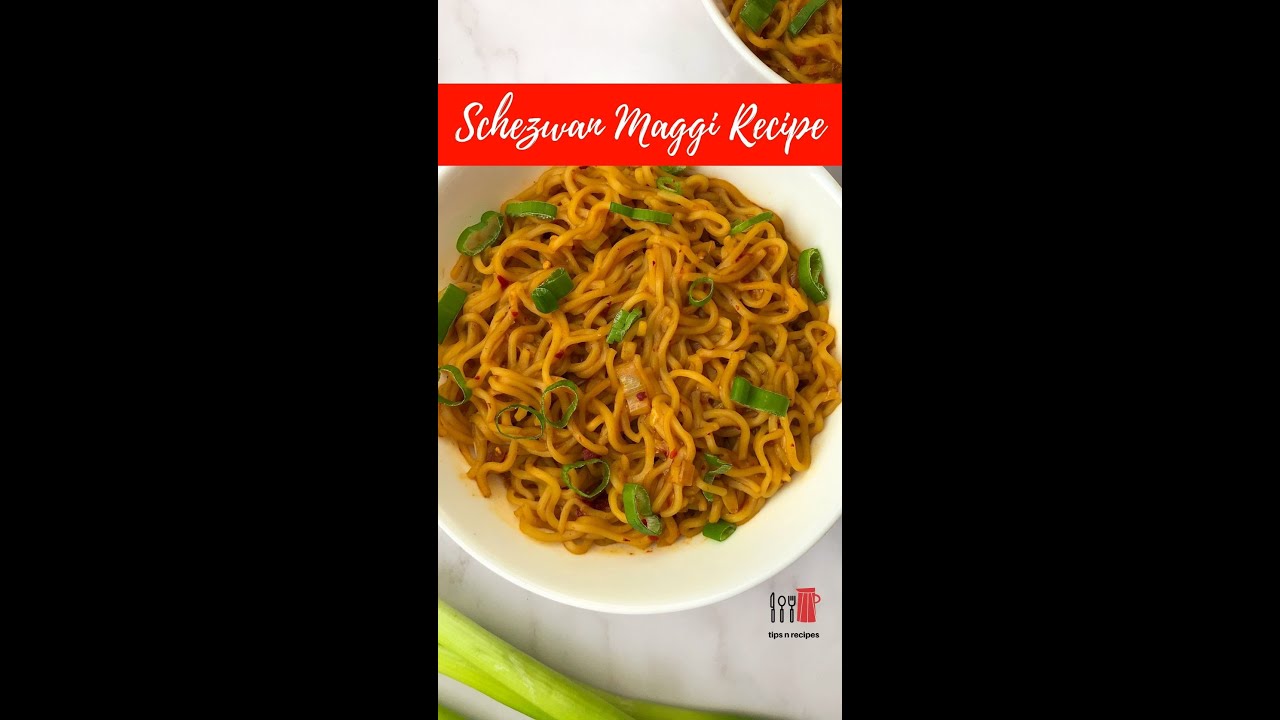 Schezwan Maggi Recipe #shorts - YouTube