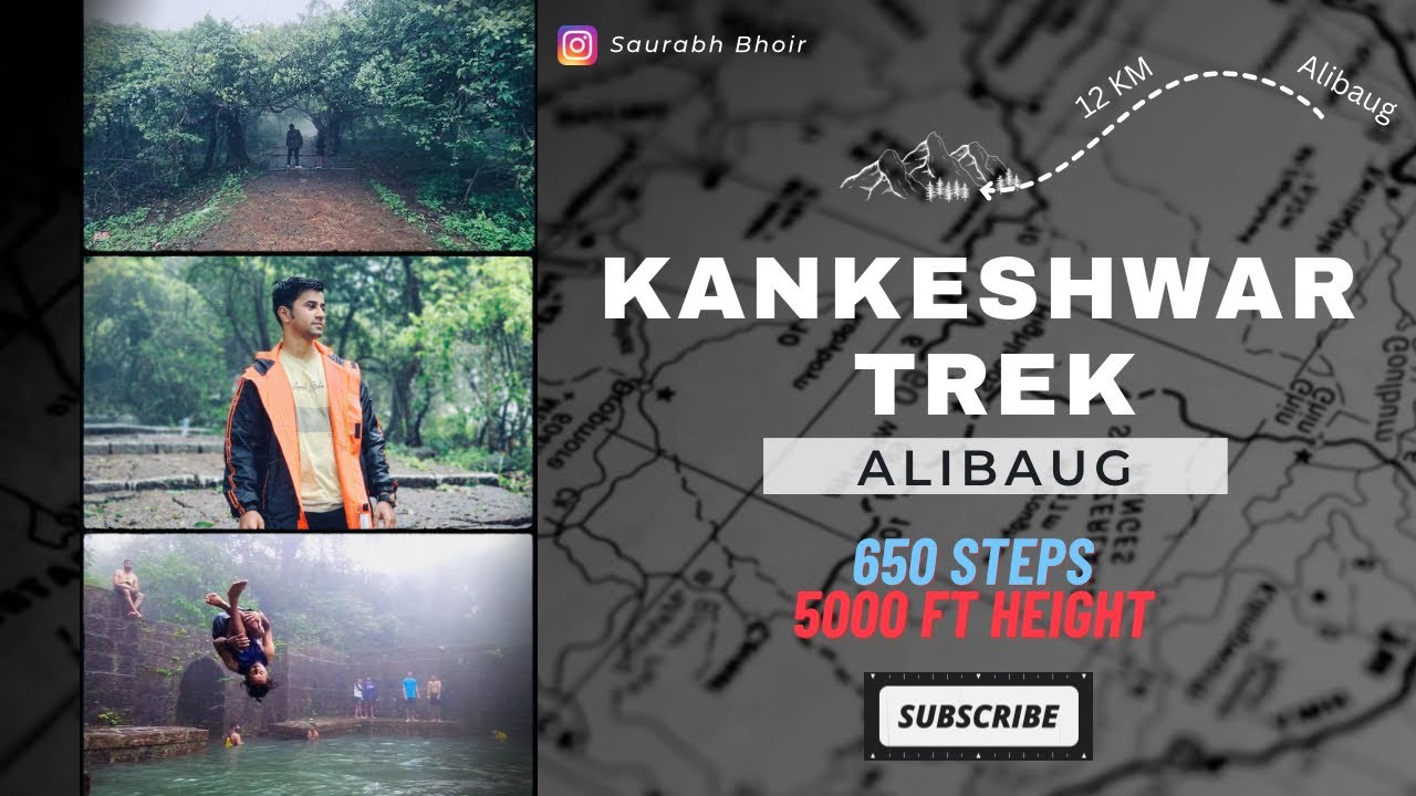 Kankeshwar near Alibaug | Monsoon Trek | Saurabh Bhoir - YouTube