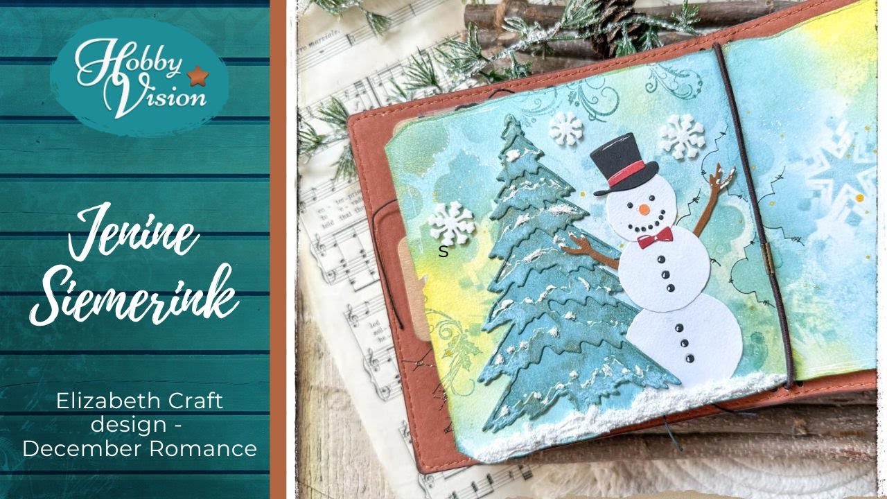 FBLive - Creatief met ECD Art Journal Specials December Romance door ...