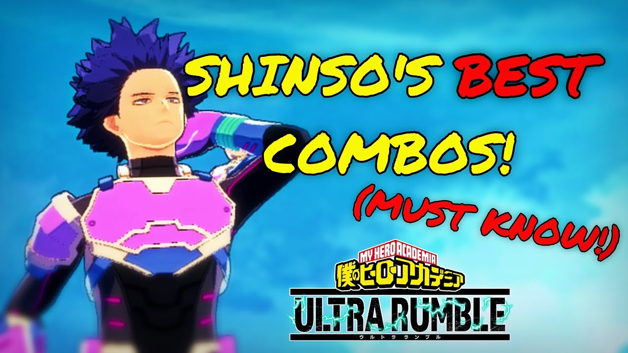 *FUNDAMENTAL* SHINSO COMBOS + Gameplay MY HERO ULTRA RUMBLE - YouTube
