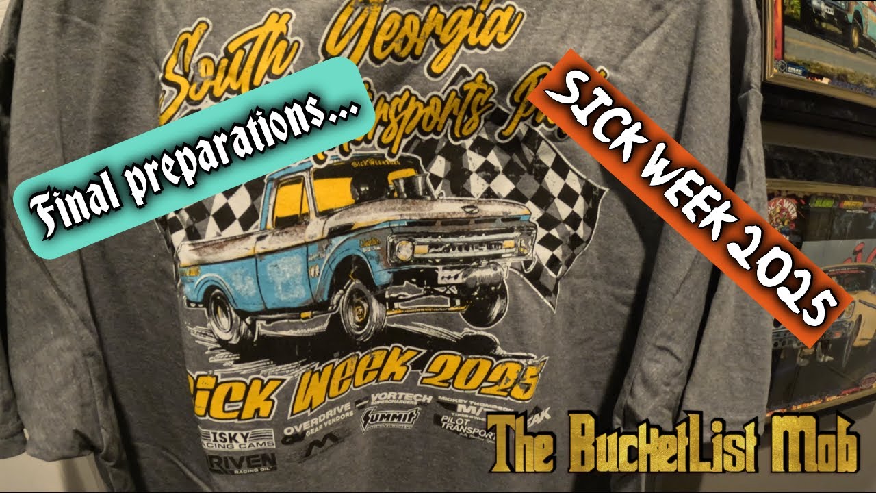 Last ditch effort to get into Sick Week 2025! Plus.. our merchandise ...