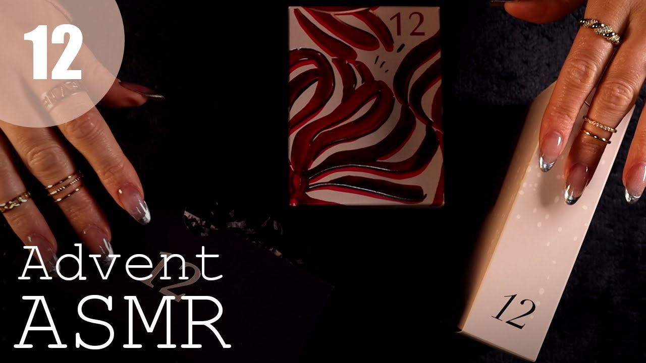 ASMR 🎄 Advent Day 12 2024 (🎧 soft spoken, tapping, scratching) - YouTube