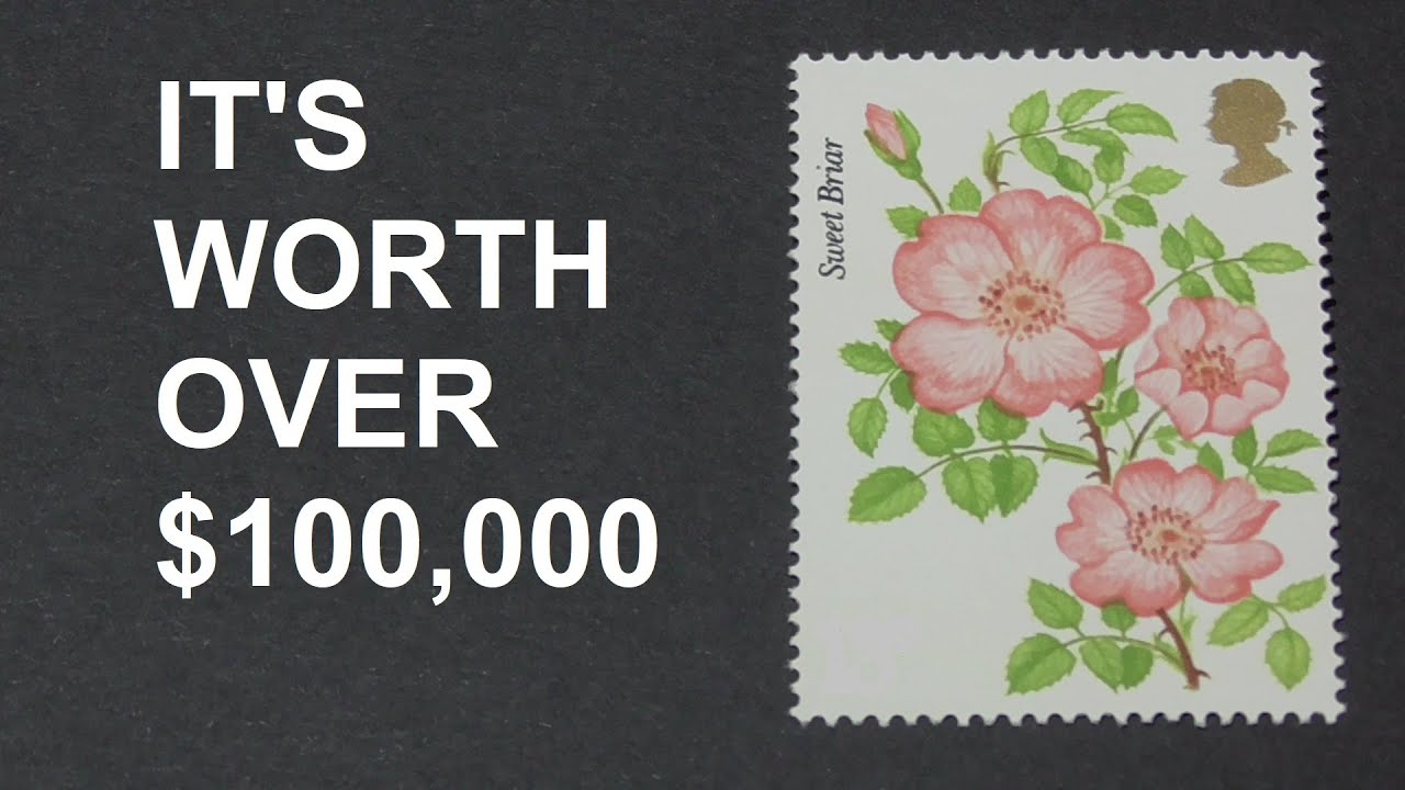 The Valuable Rose Stamp Worth A Fortune #philately #stamps #philatelic ...