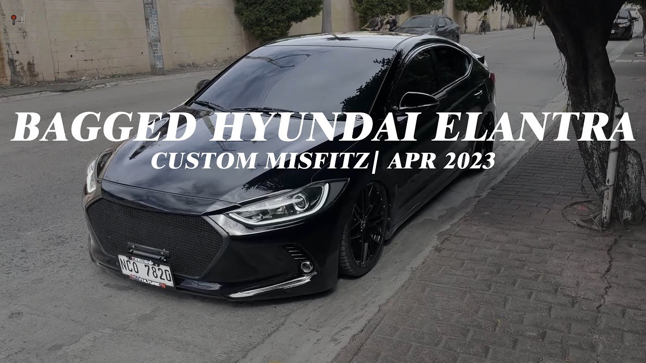 Bagged Hyundai Elantra AD | Air Suspension | Custom Misfitz - YouTube