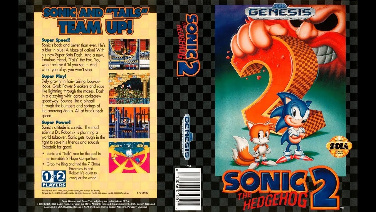 Sonic The Hedgehog 2 [Genesis] Full Walkthrough [Sonic] - YouTube