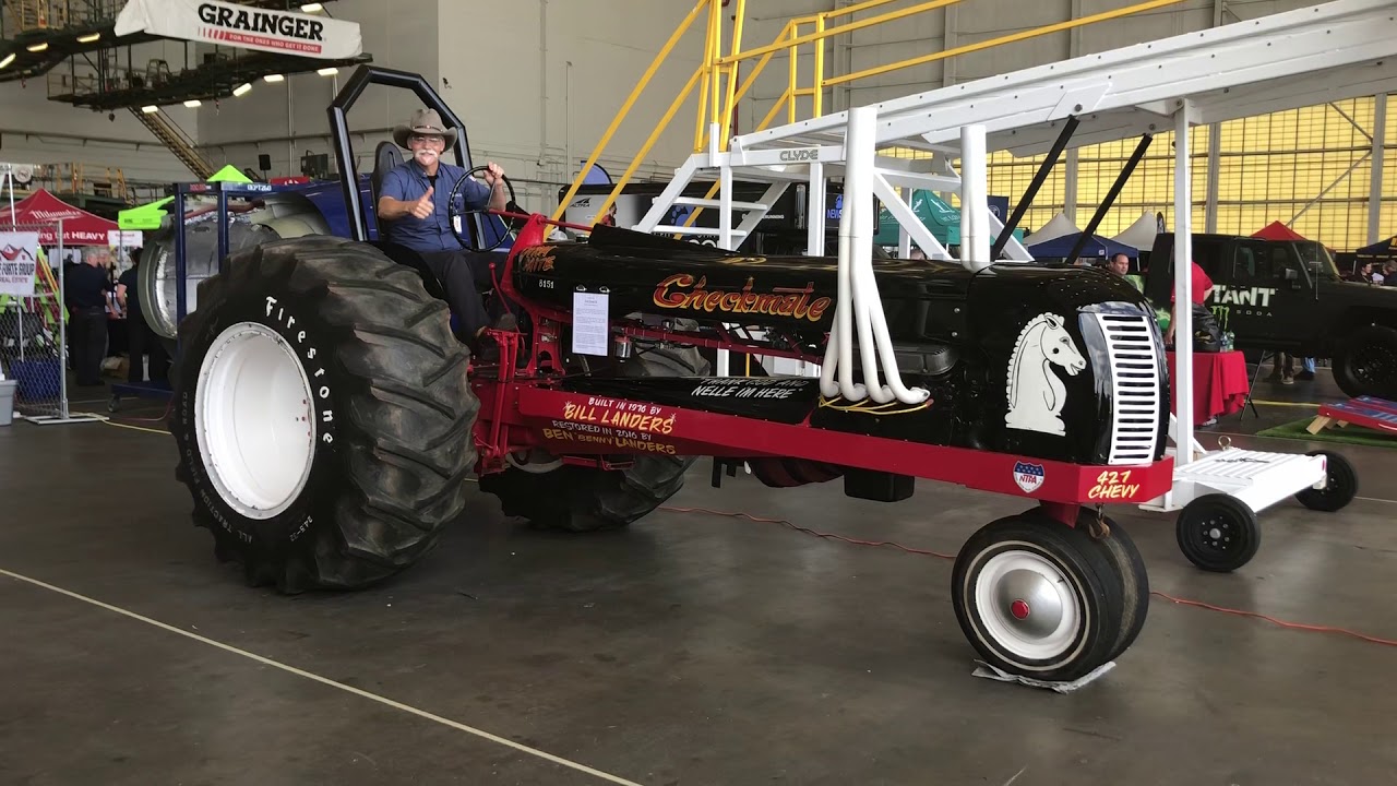 Cockshutt 40 Pulling Tractor - Chevy 427 - YouTube
