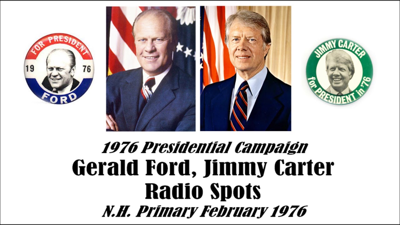 GERALD FORD JIMMY CARTER RADIO SPOTS - YouTube