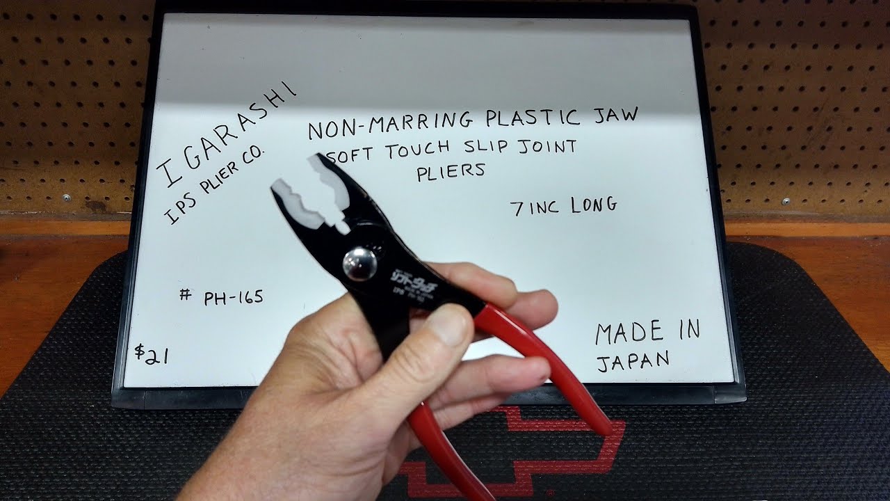 IGARASHI non marring plastic jaw pliers(made in Japan),you need these ...