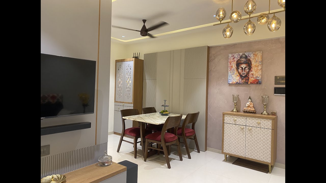 2BHK Home Interior Design| House Tour | Mumbai | Balaji Associates ...