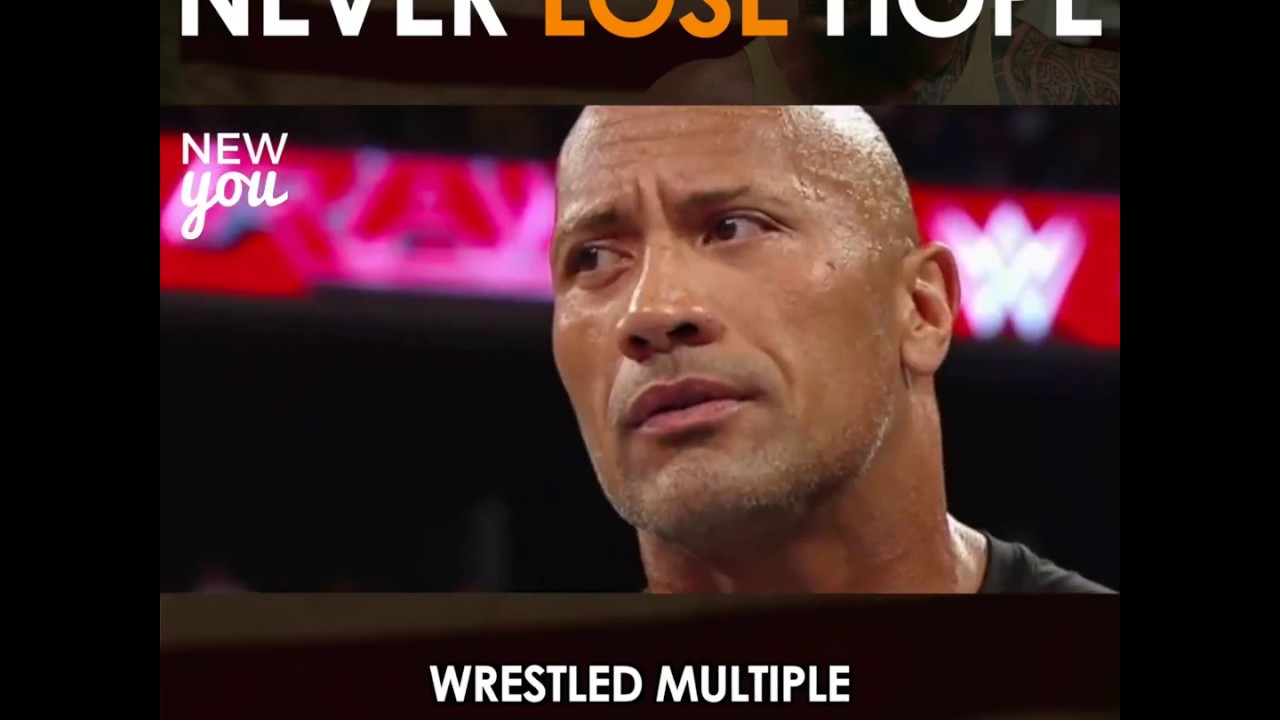 The Rock - Dwayne Johnson's advice on how to move forward after failing ...