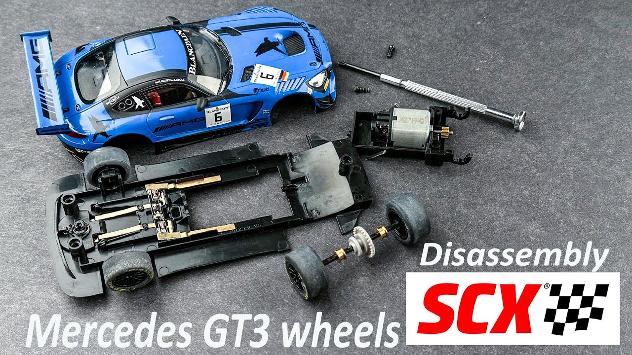 SCX Mercedes rear axle - YouTube