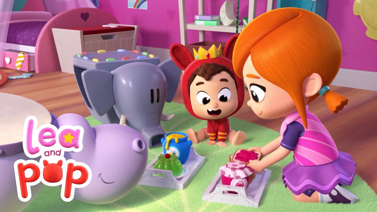 Jack and Jill and more Baby Songs with Lea and Pop💕 Happy Cartoons for ...