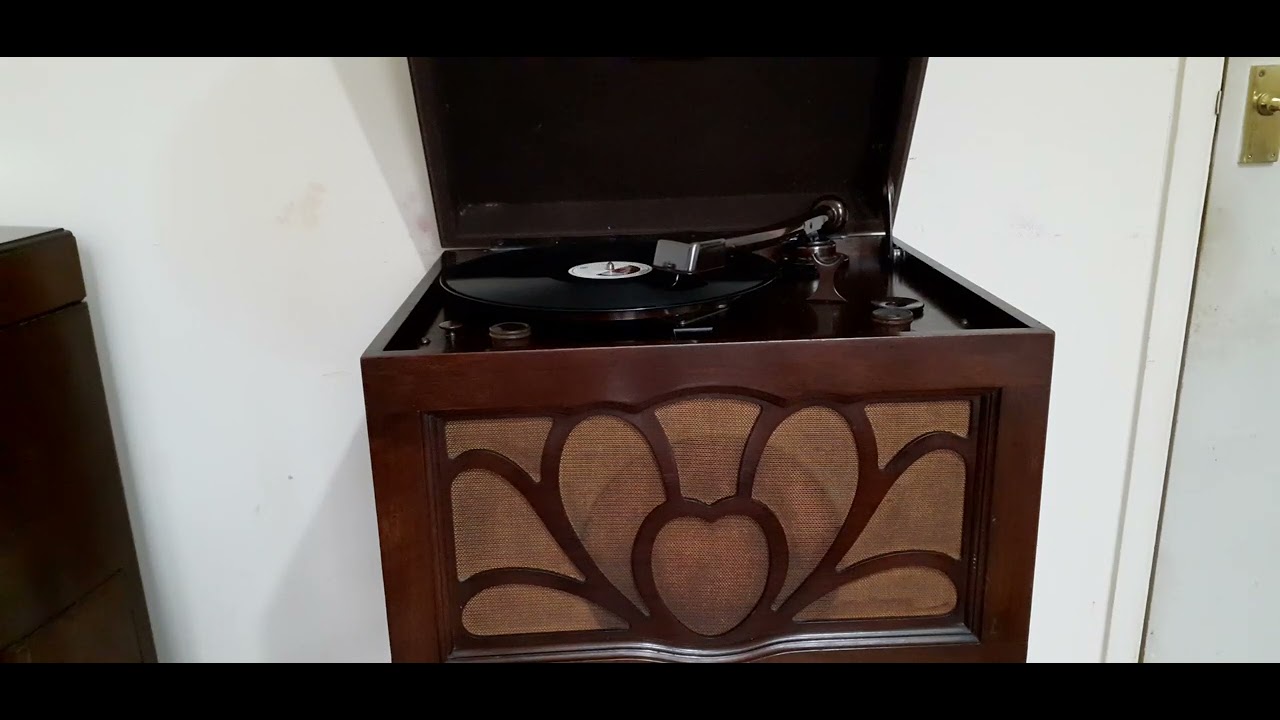 1931 HMV 501 tabletop radiogram fist full play in a very long time ...