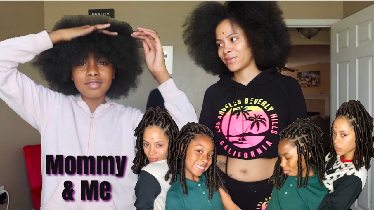 Mommy & Me.... Butterfly Locs By: Deonka - YouTube