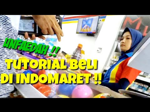 Unfaedah Vlog TUTORIAL BELI DI INDOMARET | Batulicin Tanbu || Motovlog #30