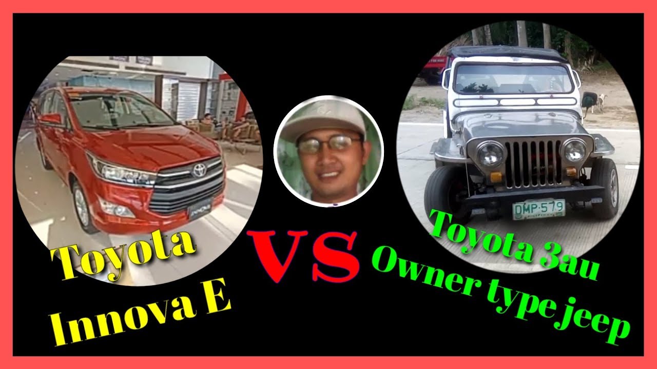 2020 Toyota Innova 2.8 E VS. (OTJ) Owner Type Jeep w/ Toyota 3au ingine ...