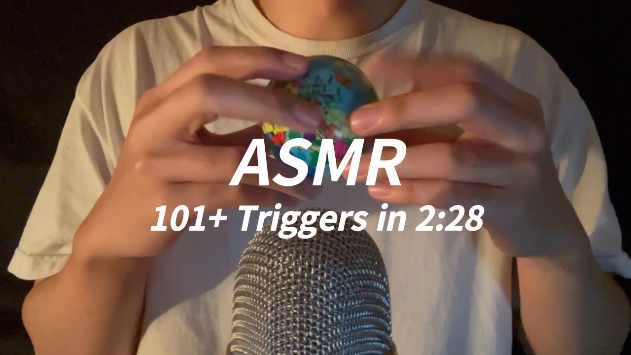 ASMR 101+ Triggers in 2:28 - YouTube
