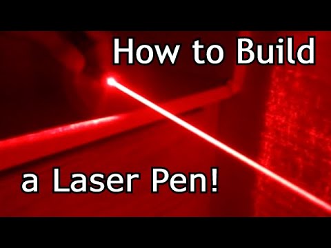 DIY: How to Build a $20 Red Laser Pointer Pen! - YouTube