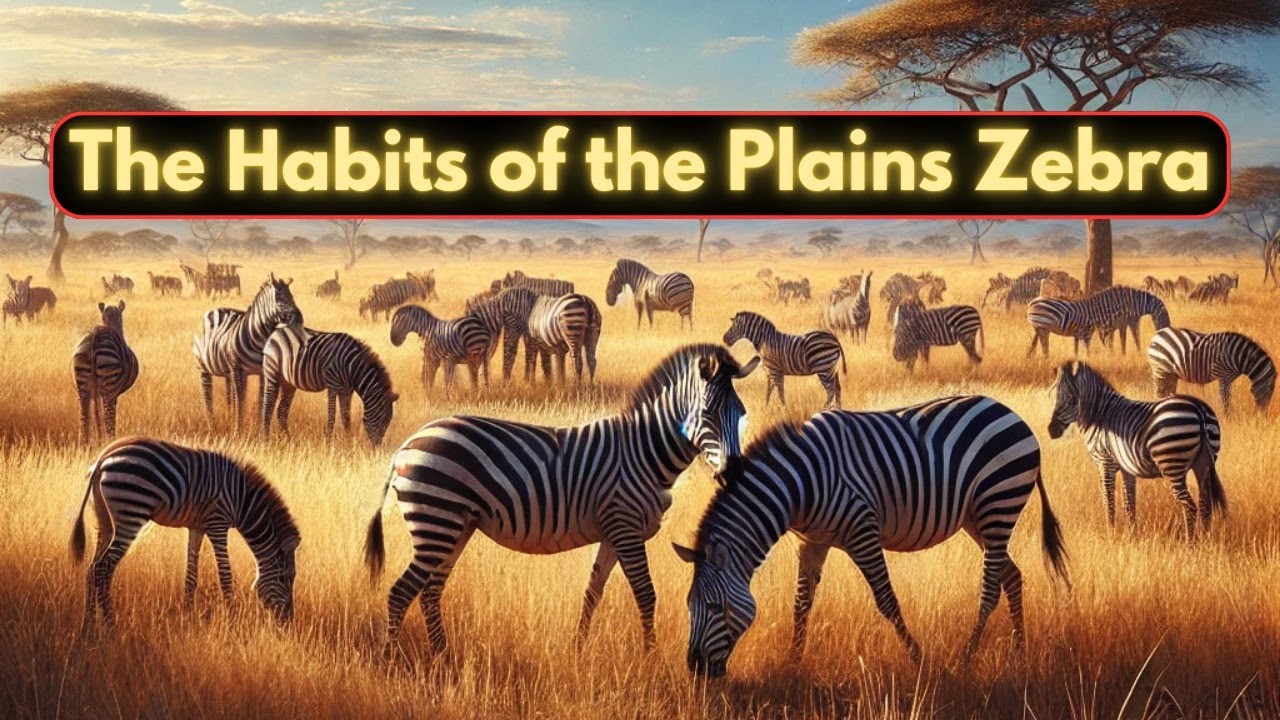 The habits of the plains zebra: Social Rules & Survival Strategies ...