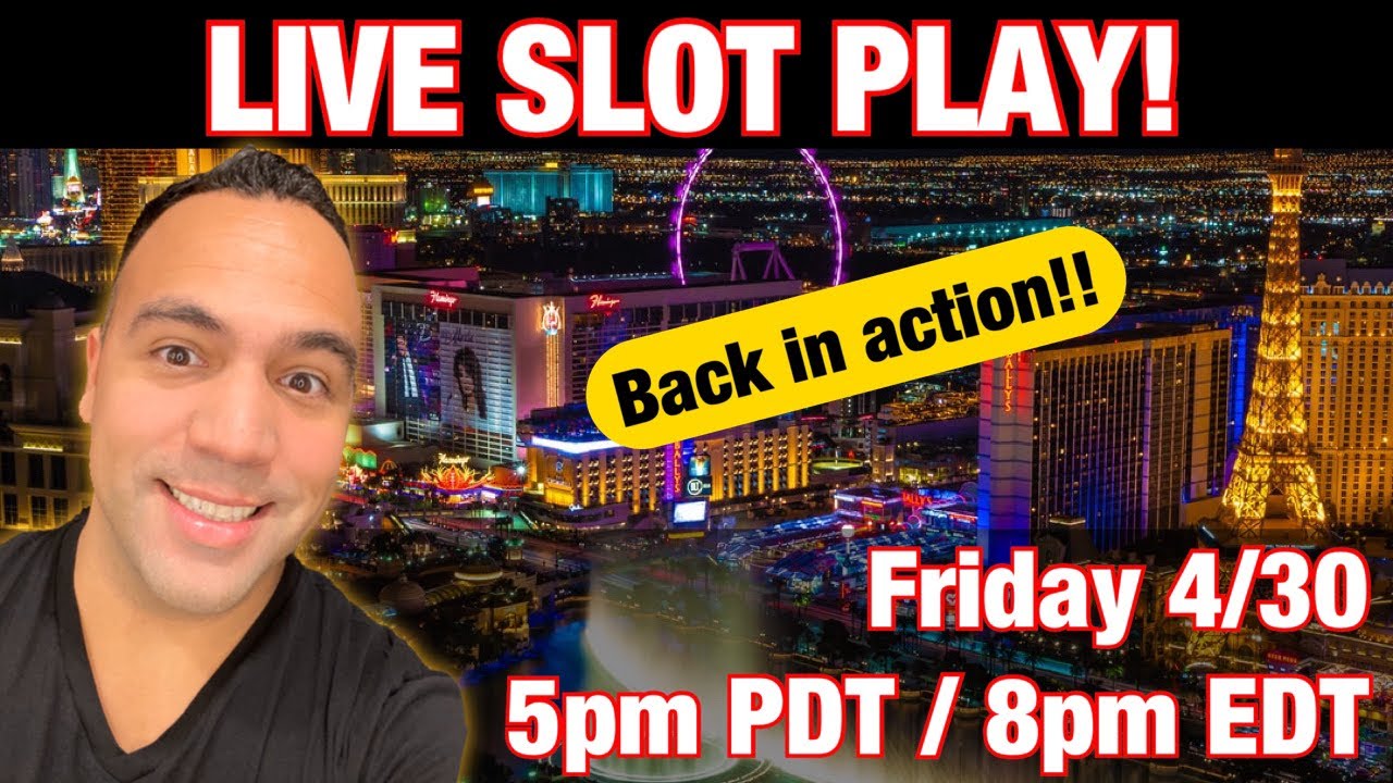 🔴 LIVE Slot Play w/ King Jason!! Friday, 4/30 5pm Pacific / 7pm Central ...
