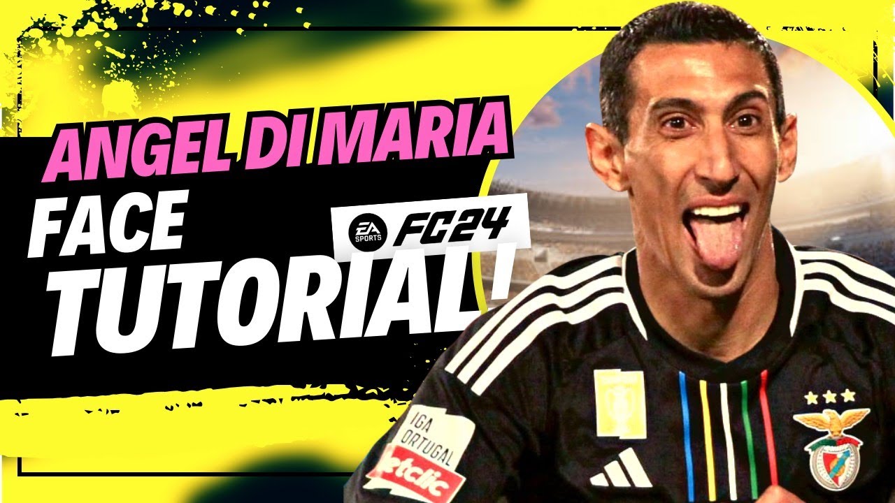 EA FC24 How to create ANGEL DI MARIA - YouTube