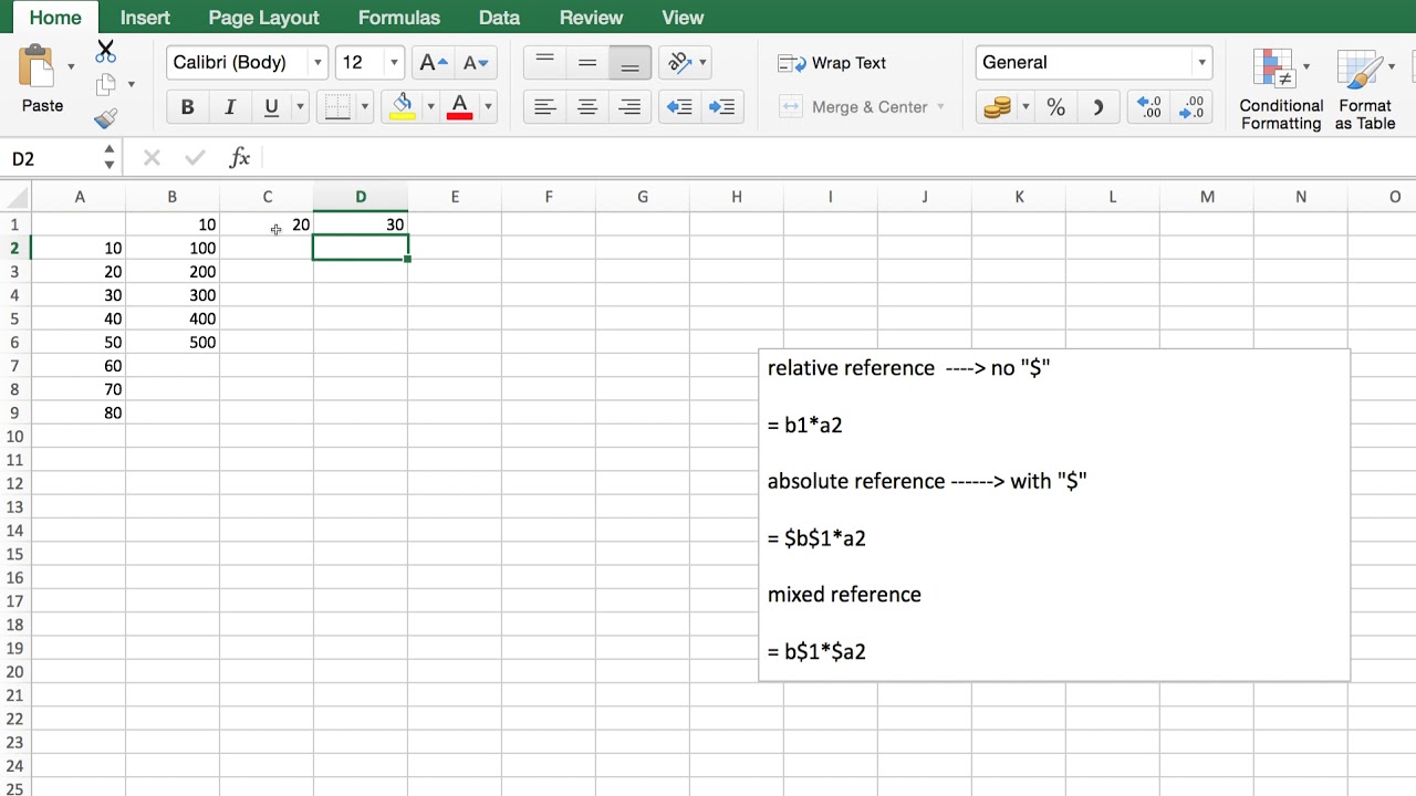 Microsoft Excel Formula Reference Tutorial YouTube Microsoft Excel Formula Reference Tutorial YouTube
