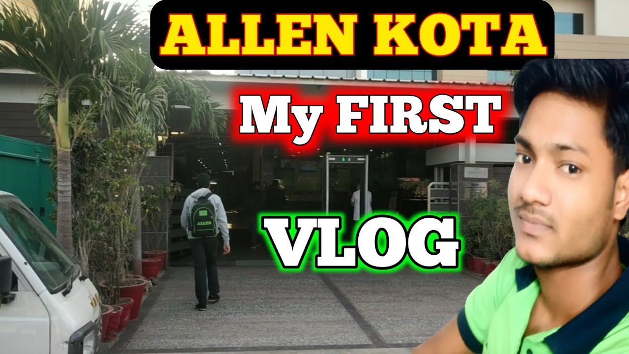 MyFirst Vlog !!ALEEN KOTA CLASSROOM TOUR#allen_kota_inside_view#ALLEN# ...