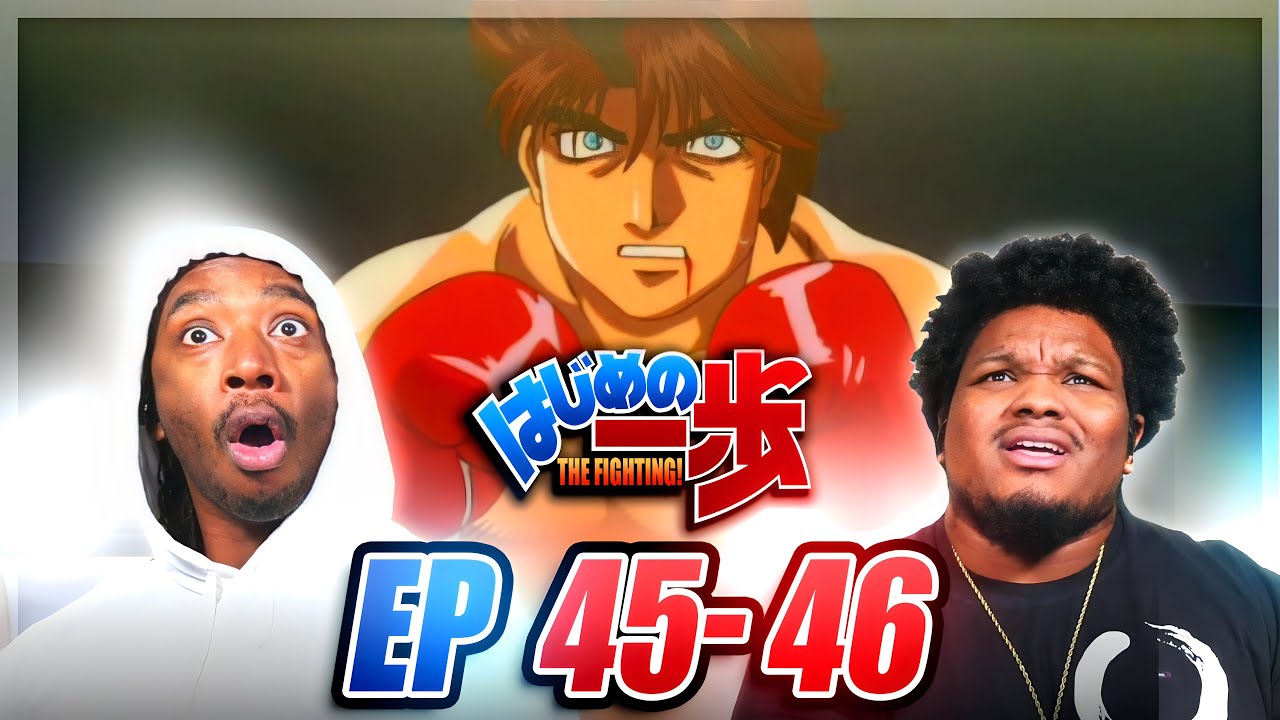 The Red Wolf! Hajime no Ippo - Episode 45 - 46 | Reaction - YouTube