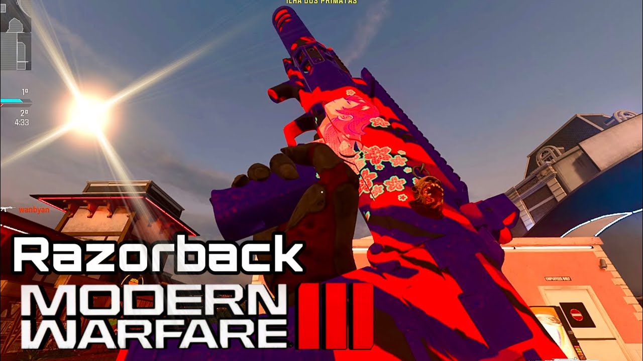 TEMPUS RAZORBACK CLASSE PARA CURTA DISTÂNCIA NO COMMENTARY ( MW3 SEASON ...