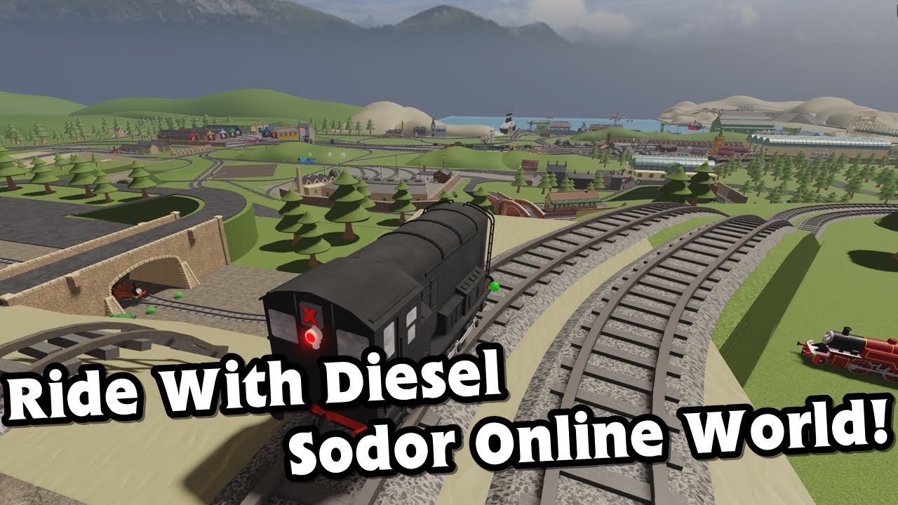 Ride With Diesel Roblox Sodor Online - YouTube