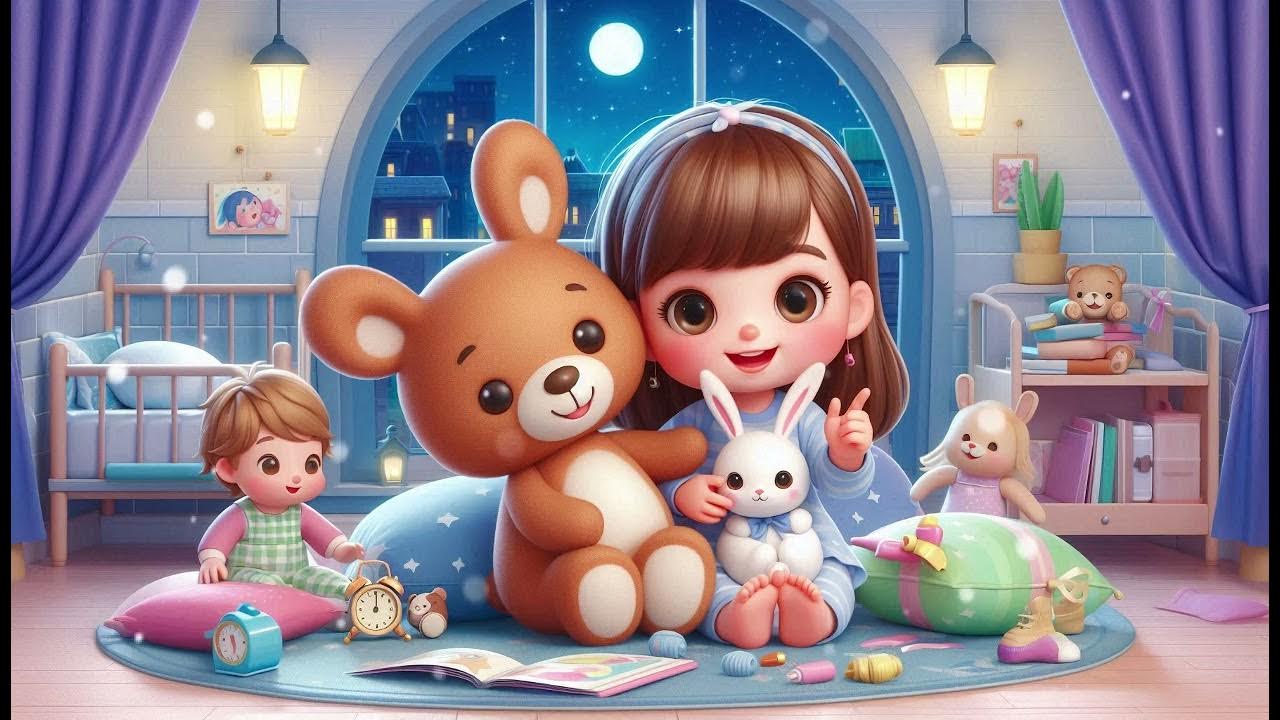 Snuggle Time with Teddy and Bunny | Cozy Moments of Cuddles and Comfort - YouTube