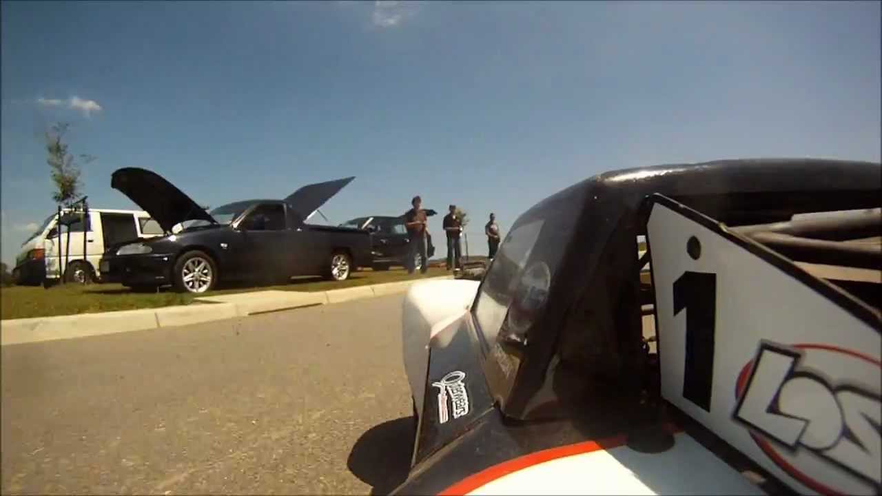 OBR 57cc Twin on Methanol, Losi 5ive-T's & Baja's - YouTube