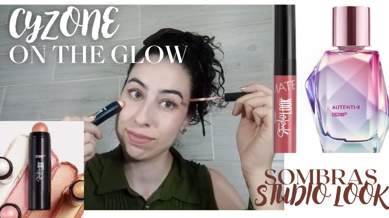 Iluminador on the glow | Sombras Studio look, perfume Autenti-K ...