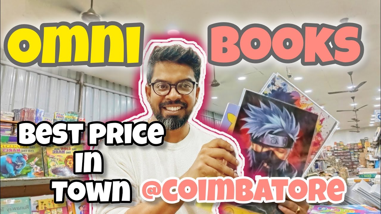OMNI BOOKS | My Favourite place to Buy Books in Coimbatore | Cheap ...