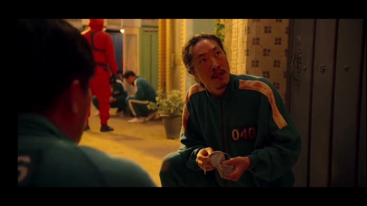 Squid Game Player 040 death - YouTube