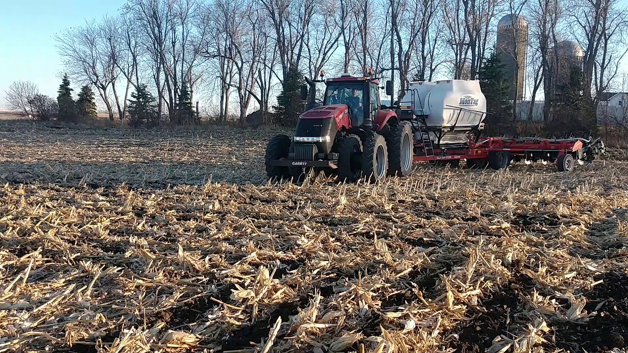 2020 fall strip till Gladiator - YouTube