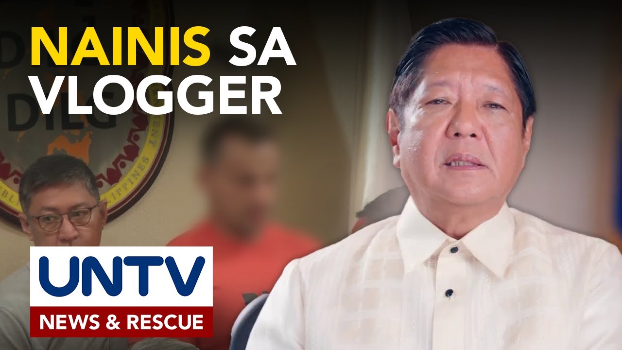 PBBM, 'di napigilan ang inis sa Russian-American vlogger na nang-harass ...