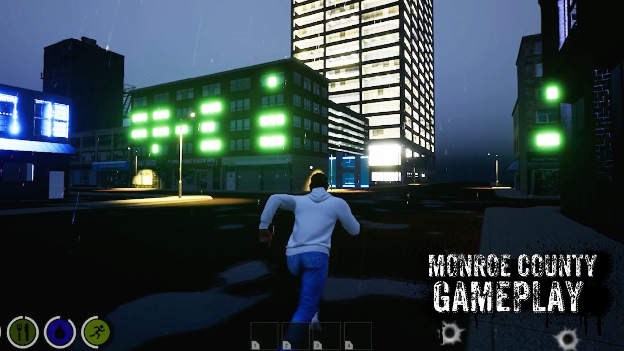 Monroe County: Midnight Map - YouTube